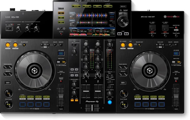 PIONEER DJ XDJ-RR 2-Channel Rekordbox All-In-One DJ Controller w/ Dual ...