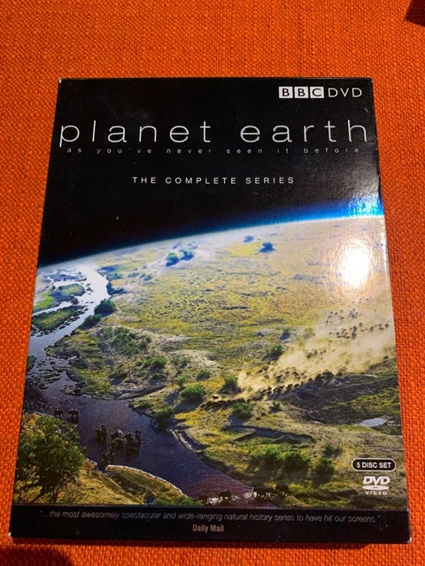 PLANET EARTH (DVD, 2006) BBC DVD 5-Disc Boxset - The Complete Series ...