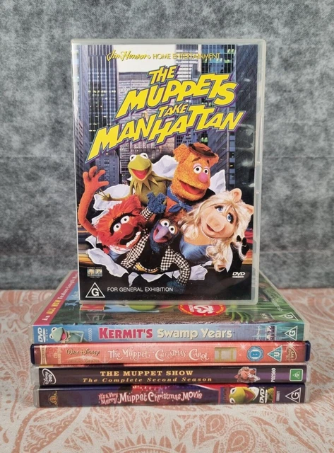 MUPPETS DVD COLLECTION Muppets Take Manhattan Muppet Christmas Carol ...