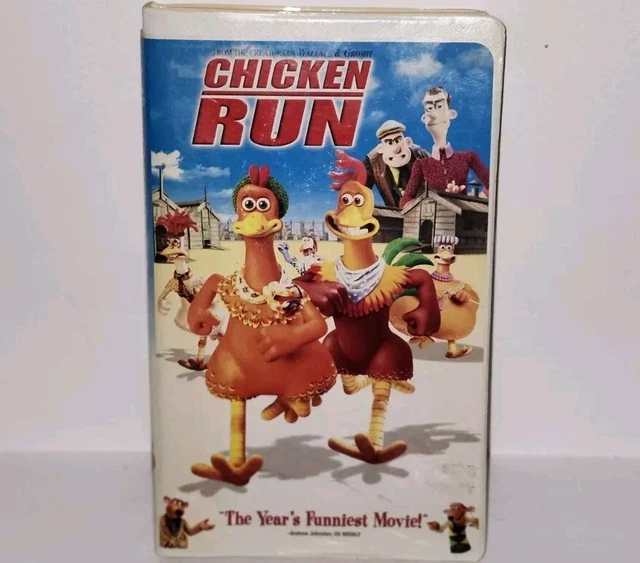 CHICKEN RUN (2000) Mel Gibson, Julia Sawalha Animation Comedy Family ...