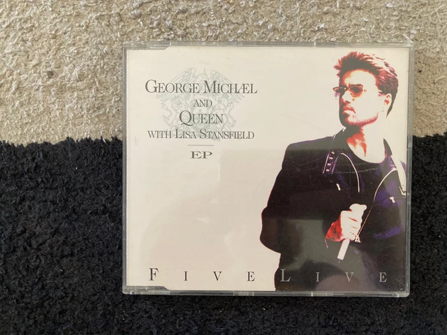 GEORGE MICHAEL AND Queen With Lisa Stansfield Five Live Ep Cd Single ...