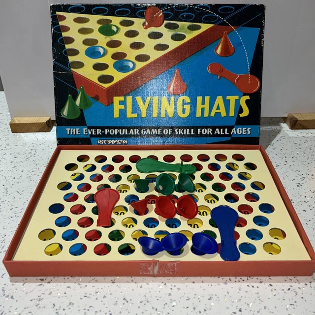 VINTAGE SPEARS GAMES “Flying Hats” Board Game Retro 70s COMPLETE £4.00 ...