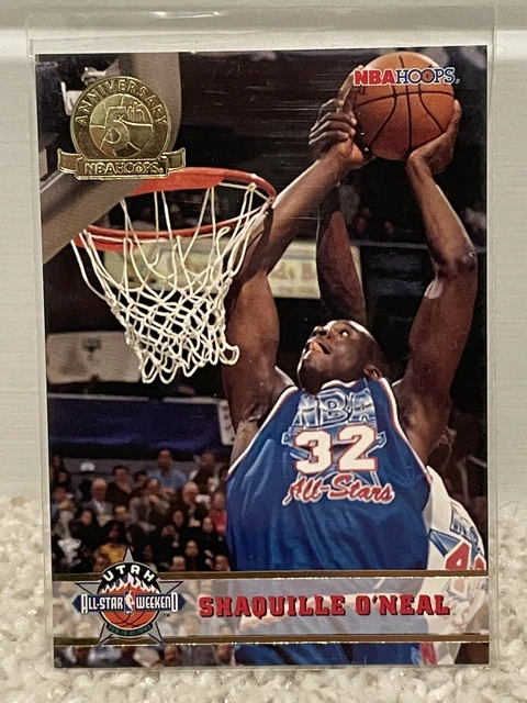 1993-94 NBA HOOPS 5th Anniversary Gold Shaquille Oneal #264, Orlando ...