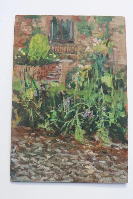 ORIGINAL WORK OF art by David Yoell 1950-2025 - garden study £75.00 ...