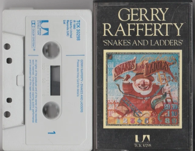 GERRY RAFFERTY 'SNAKES and Ladders' Cassette Album (1980) £0.99 ...