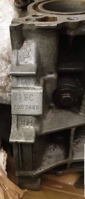 RARE HONDA B Series Engine Bare JDM B18c Cylinder Head And Block £1,600 ...