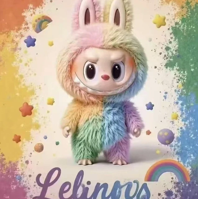 POPMART LABUBU LAFUFU Edition Monster Blind Box Zufällig neuste Ver. 4 Rainbow EUR 19,99 ...