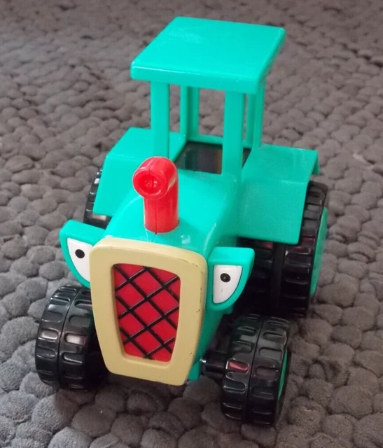 BOB THE BUILDER Travis Tractor Push Along Friction Powered £10.00 ...
