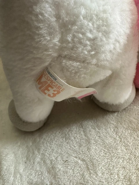 DESPICABLE ME BUNDLE of 2 unicorns and 1 goat soft toy plush pillow pet ...