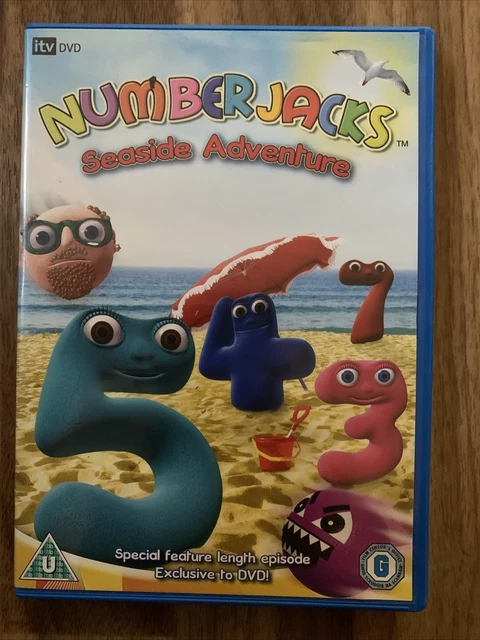 NUMBERJACKS SEASIDE ADVENTURE DVD Tested Works Perfect See Photos £9.99 ...