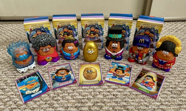 2023 MCDONALD'S KERWIN FROST McNUGGET BUDDIES! COMPLETE SET OF 6 + GOLD NUGGET EUR 73,06 ...
