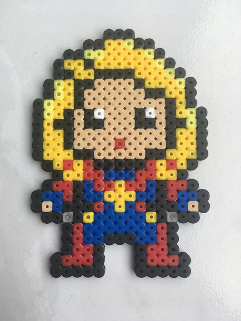 PIXEL ART / Perles A Repasser Marvel Captain Marvel EUR 2,00 - PicClick FR