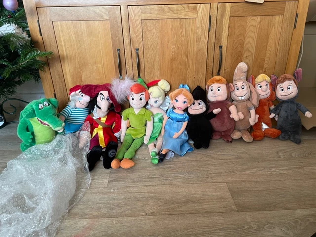 DISNEY PETER PAN plush toy set £400.00 - PicClick UK