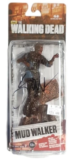 THE WALKING DEAD Series 7 Mud Walker Figure Signed By Greg Nicotero (B ...