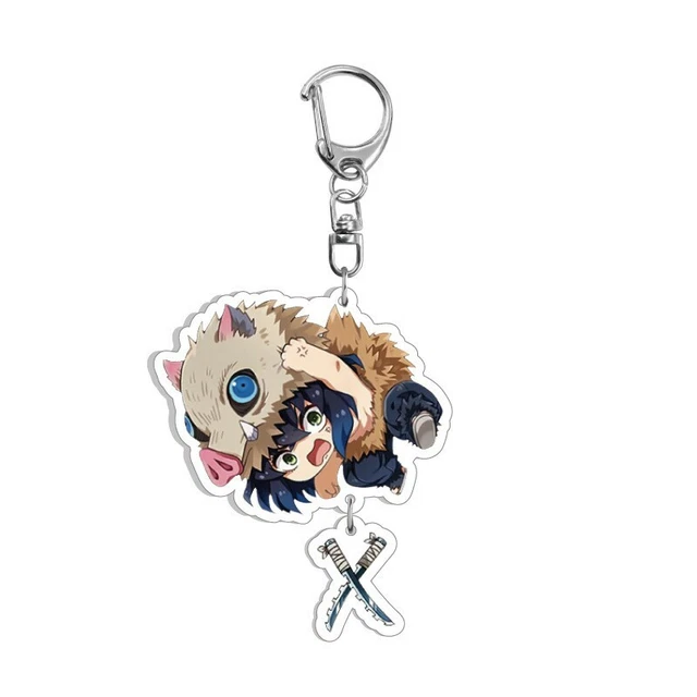 DEMON SLAYER KIMETSU no yaiba Anime Collectible Key Chains- Inosuke $9. ...