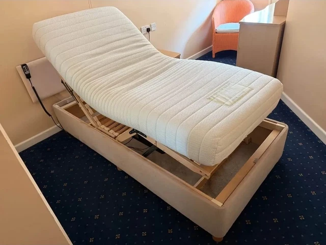 SINGLE ELECTRIC ADJUSTABLE Bed Base and Mattress £83.78 - PicClick UK