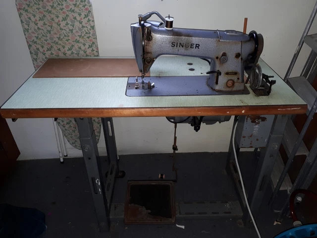 INDUSTRIAL SEWING MACHINE SINGER 196K5.Vintage. £100.00 - PicClick UK