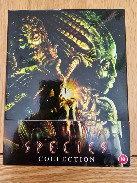 SPECIES COLLECTION 1-4 (Blu-ray, 2022, Collector's Deluxe Edition), UK ...