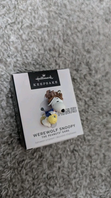 2022 HALLMARK MINI Werewolf Snoopy The Peanuts Gang Miniature Ornament $13.79 - PicClick CA