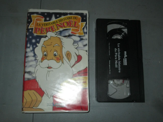 LA VERITABLE HISTOIRE Du Pere Noel (VHS)(French) Tested Clamshell $4.80 ...