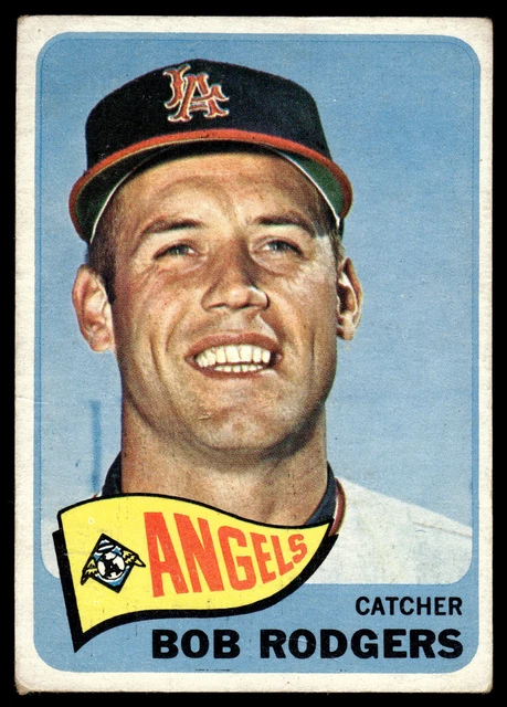 1965 TOPPS 342 Bob Rodgers Los Angeles Angels baseball EUR 6,96 ...