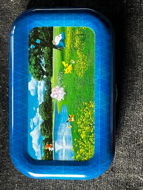 BOITE METAL VIDE Pokemon Mini Tin Box Nintendo Leuphorie New Limited ...