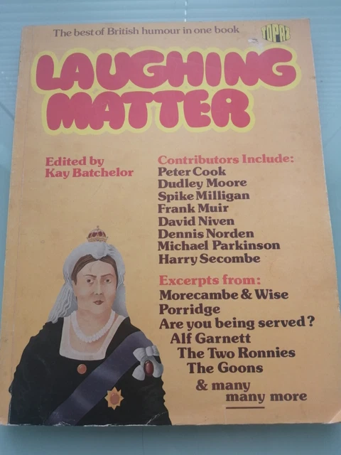 LAUGHING MATTER BRITISH Humour RARE Morecambe Wise Dudley Moore Two ...