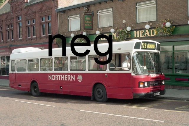 35MM BUS NEGATIVE Northern General Leyland National Mk 2 Bgr687W Neg No ...