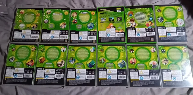 BEN 10 - Original Series - Complete Collection Volumes 1 - 12 DVDs £20. ...