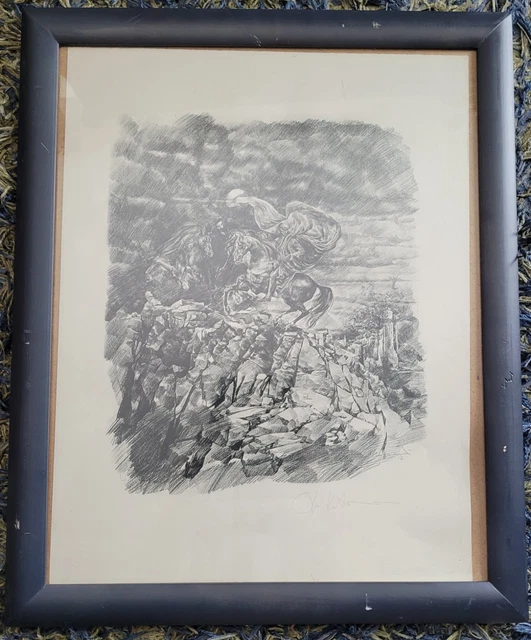 OTTO BACHMANN - signierte Lithographie auf Zerkall-Bütten EUR 100,00 ...