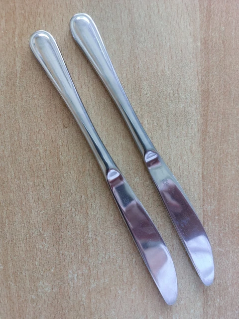WMF KOBLENZ * 2 Obstmesser * Cromargan Edelstahl * 17,5 cm * 40 Gramm ...