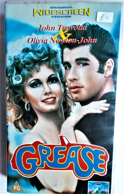 GREASE. WIDESCREEN VERSION. VHS video. Paramount Pictures, no. VHR 2626 ...