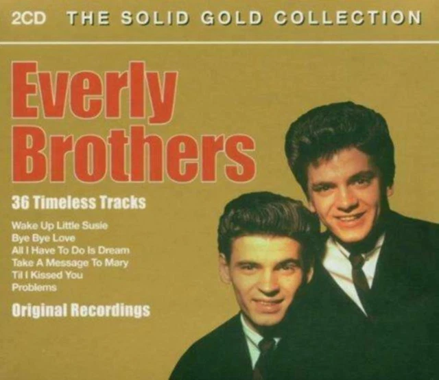 THE EVERLY BROTHERS - The Solid Gold Collection CD (2008) Audio Amazing ...