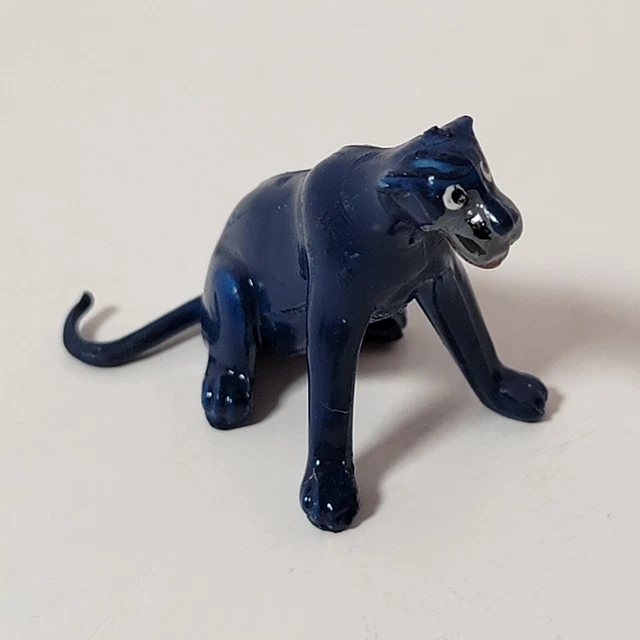 VTG 60'S DISNEYKIN Marx Toys Jungle Book BAGHEERA Panther Figurine Hand ...