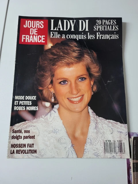MAGAZINE JOURS DE France lady Diana Novembre 1988 EUR 5,00 - PicClick FR