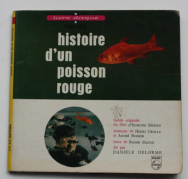 HISTOIRE D'UN POISSON rouge - BO du film / OST , SP - 45 tours - livre ...