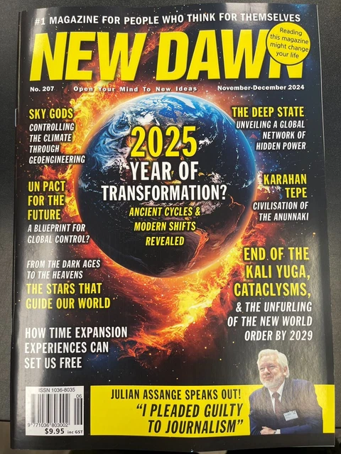 NEW DAWN MAGAZINE November/December2024 Issue 207 2025 Year Of ...