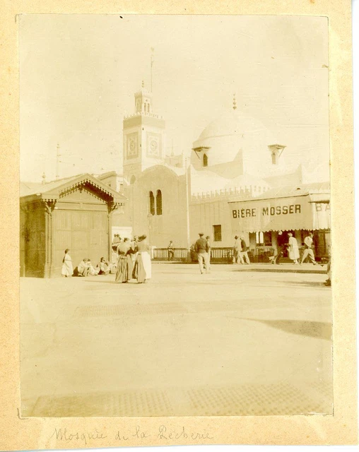 ALGÉRIE, MOSQUÉE DE la Pêcherie Vintage print. Tirage citrate 9x12 190 EUR 49,00 - PicClick FR