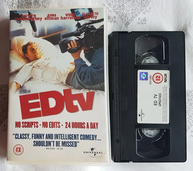 ED TV (VHS) BIG BOX - Matthew McConaughey + Woody Harrelson + Elizabeth Hurley £9.99 - PicClick UK