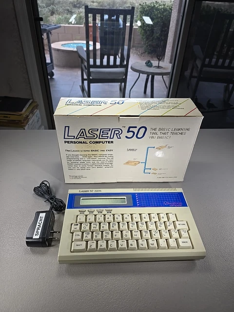 VTECH VTCL LASER 50 Personal Computer (1984, Vintage) NOT WORKING IOB ...