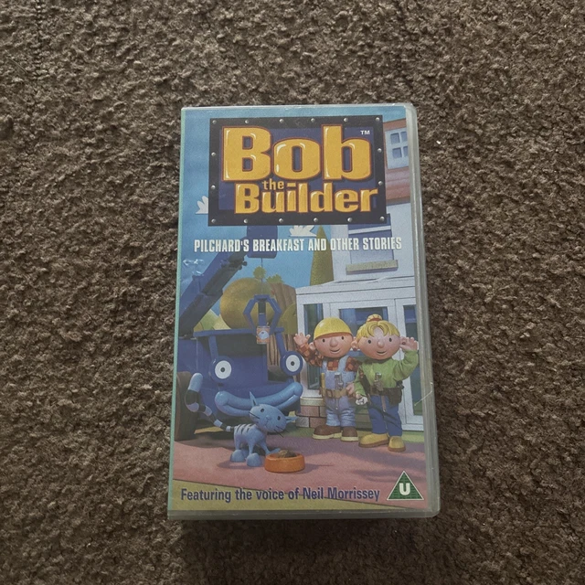 BOB THE BUILDER - Pilchard's Breakfast And Other Stories (VHS, 2000) £7 ...