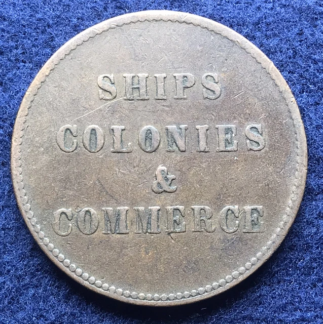 CANADA, PRINCE EDWARD Island: ND Ships Colonies and Commerce Token PE ...