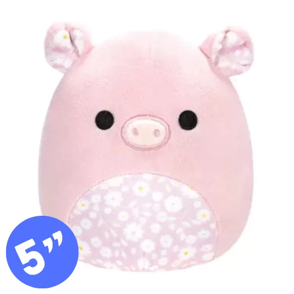 SQUISHMALLOW KELLYTOY PLUSH 5 Inch Peter the Pig Brand New With Tags £9 ...