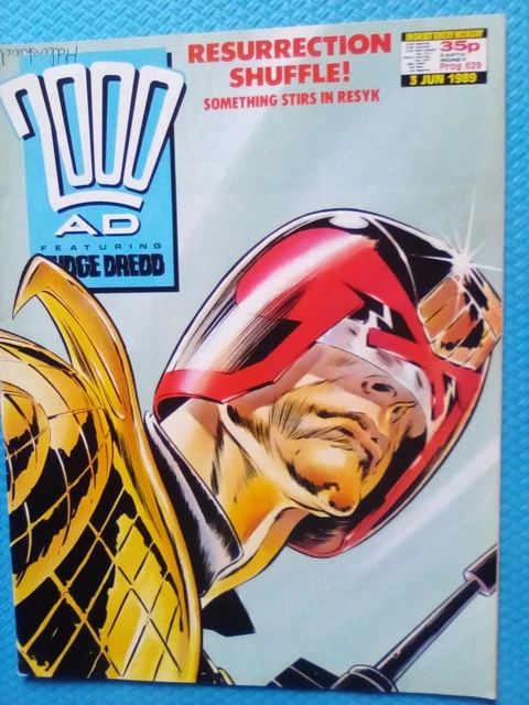 2000 AD COMIC - PROG 629 - Judge Dredd - ZENITH PHASE III - NEAR MINT ...