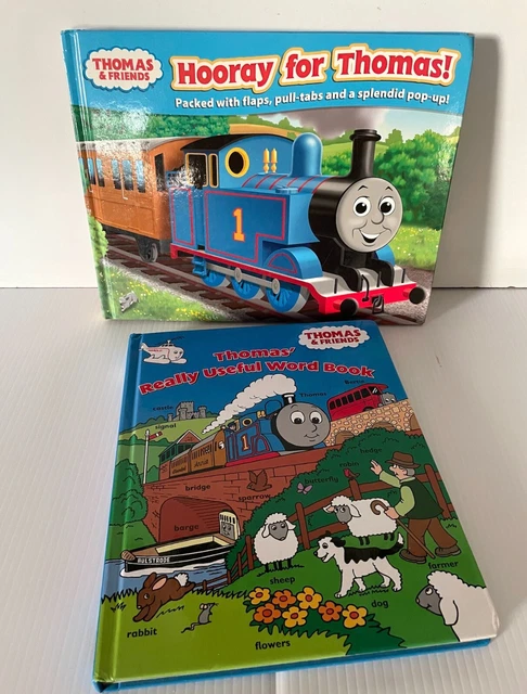 THOMAS & FRIENDS Really Useful Word Book + Hooray for Thomas! HC Kids ...