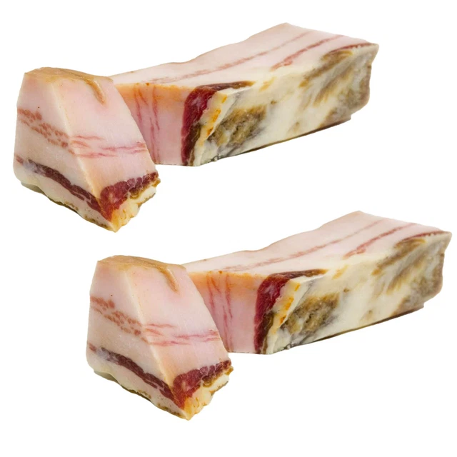 BACON PANCETTA - Spanish Acorn-fed Iberico - NO WATER ADDED Pack of 2 x ...