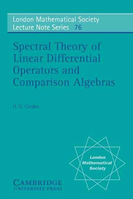 Spectral Theory Of Linear Differential Operators And Comparison