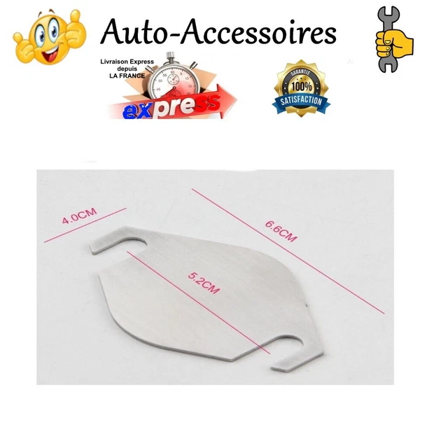 BOUCHON SUPPRESSION VANNE EGR Plaque Obturation Peugeot citroen 2.0 HDI ...