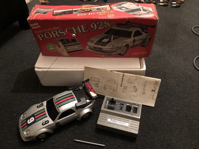PORSCHE 928 VINTAGE Radio Controlled car And Box, Untested But See ...
