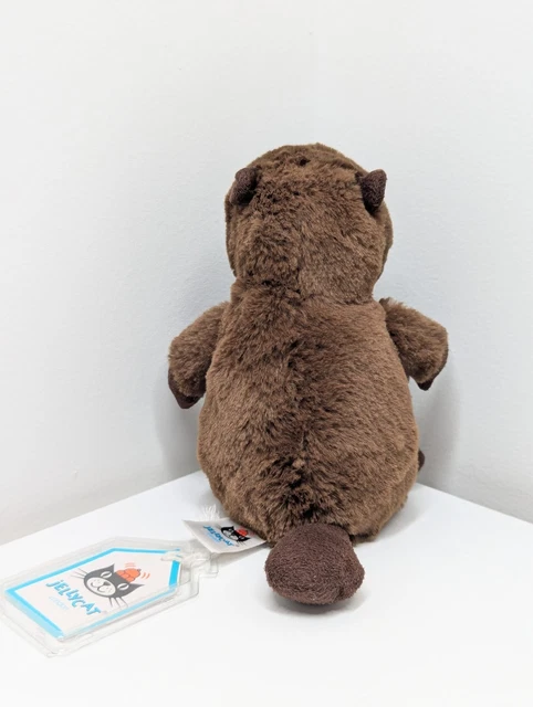 NEW JELLYCAT NIPPIT Beaver Rare Retired Genuine Collector's Item £55.00 ...
